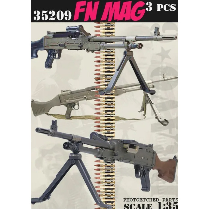 Пулемёт FN-MAG (3 шт.)