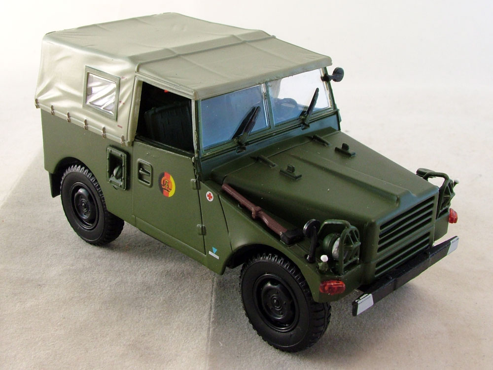 IFA P3 Kubelwagen, серия NVA-Fahrzeuge от Atlas Verlag, хаки