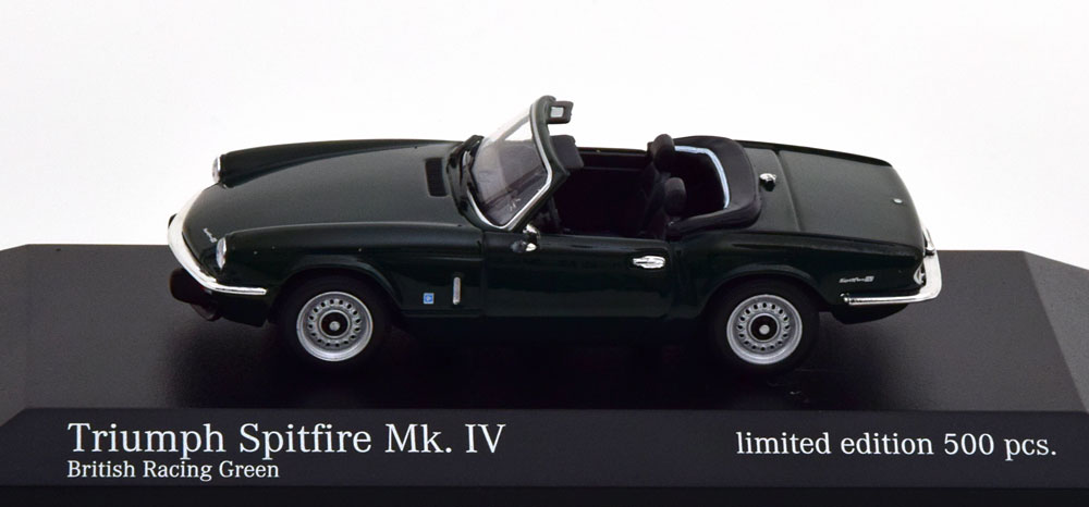 TRIUMPH Spitfire MK4 Roadster (1972), dark green