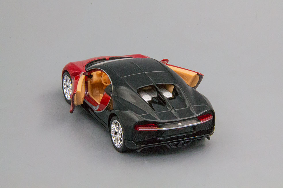 BUGATTI Chiron (2016), red/black