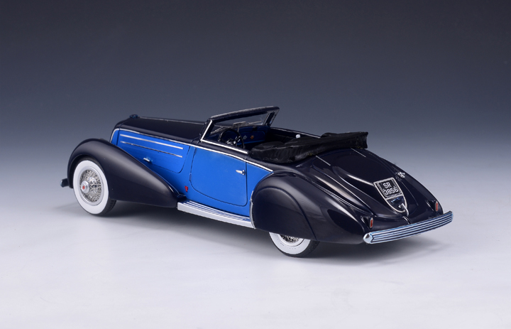 DUESENBERG J Graber Convertible (1934), dark blue / blue