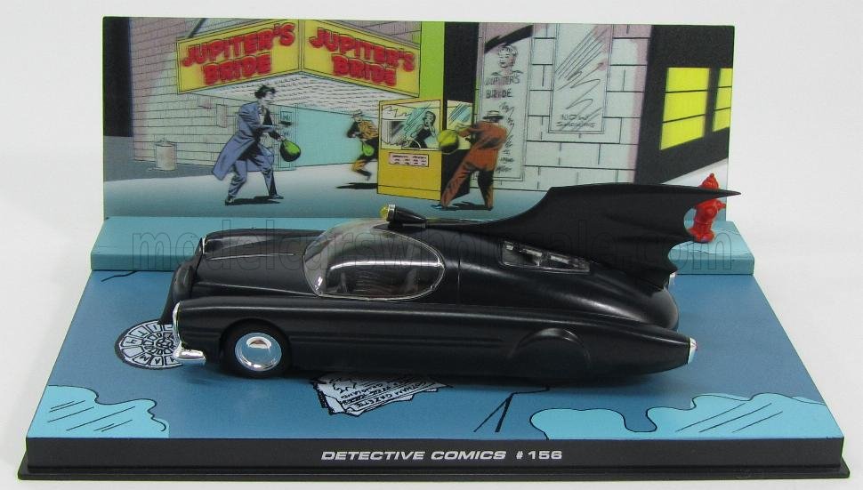 BATMAN Batmobile - Detective Comics 156 1950, Matt Black