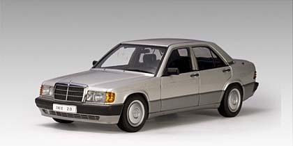 MERCEDES-BENZ 190E 2.0, brilliant silver metallic