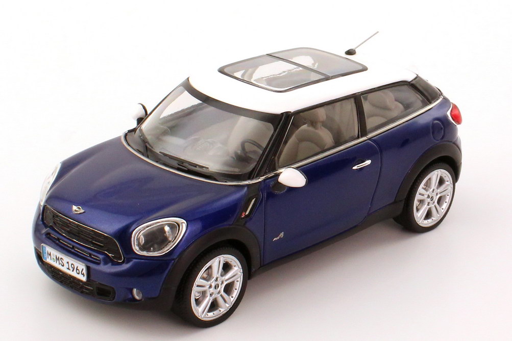 MINI Paceman Cooper S ALL4 R61, starligh-blue met / white roof