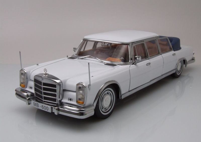 MERCEDES-BENZ 600 Landaulet (1966), white