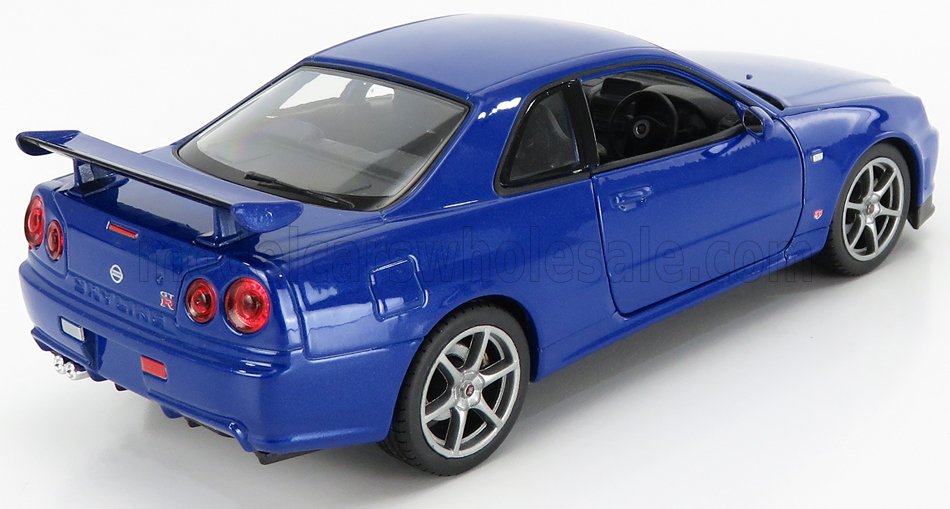NISSAN Skyline Gt-r (r34) Coupe (1999), Blue