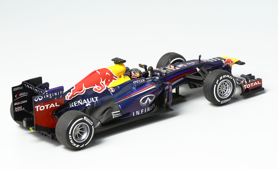 INFINITI Red Bull Racing RB9 S. Vettel Winner Indian GP Formula One ...