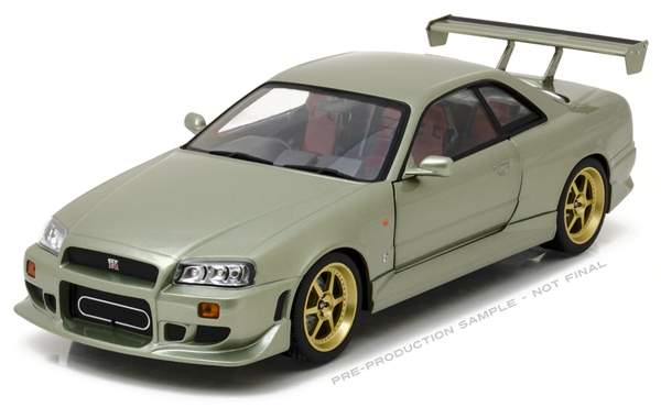 NISSAN Skyline GT-R (R34) 1999 Millennium Jade