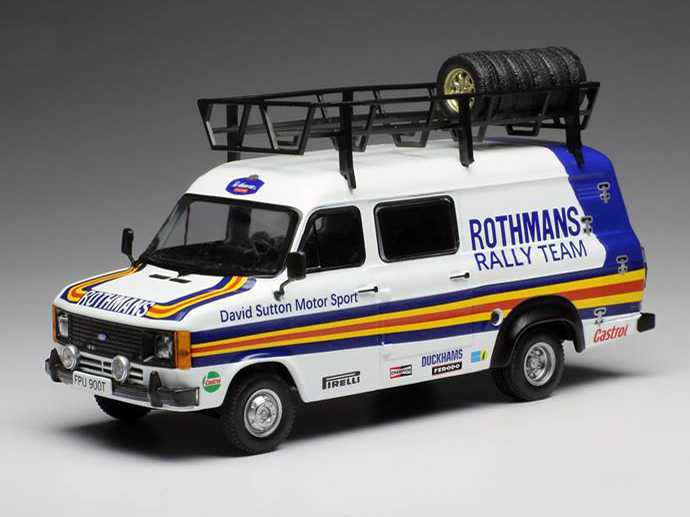 FORD Transit MKII техничка "Rothmans Rally Team" David Sutton Motor 1980