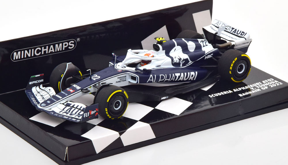 ALPHA TAURI AT03 GP Bahrain Tsunoda (2022)