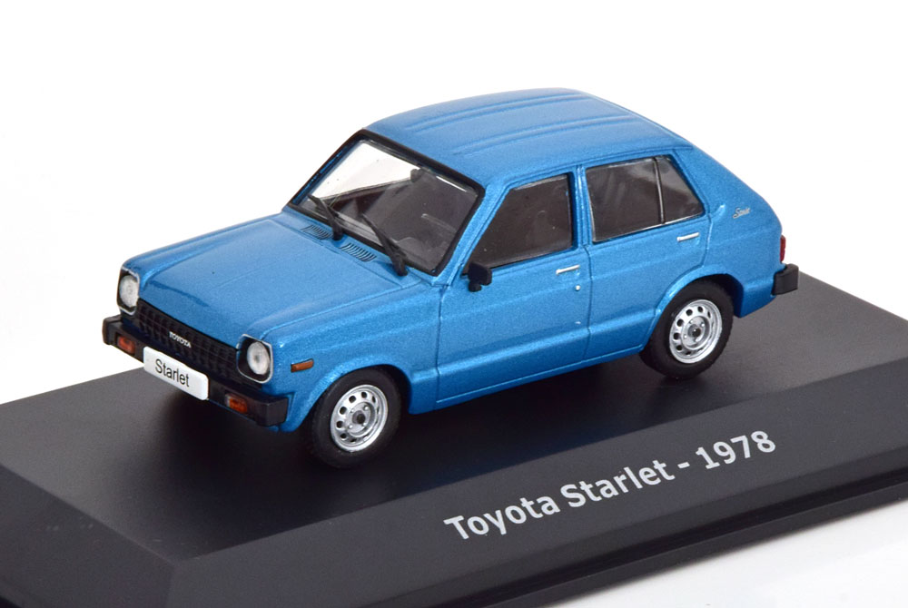 TOYOTA Starlet (1978), blue metallic