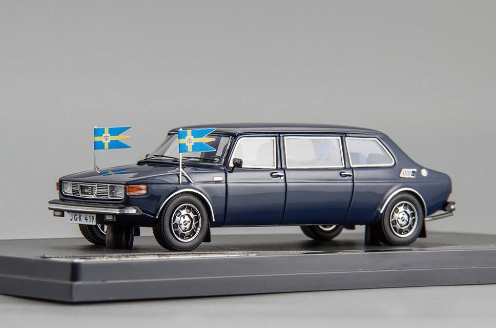 SAAB 99 Limousine HRH King Carl XVI Gustav (1976), blue