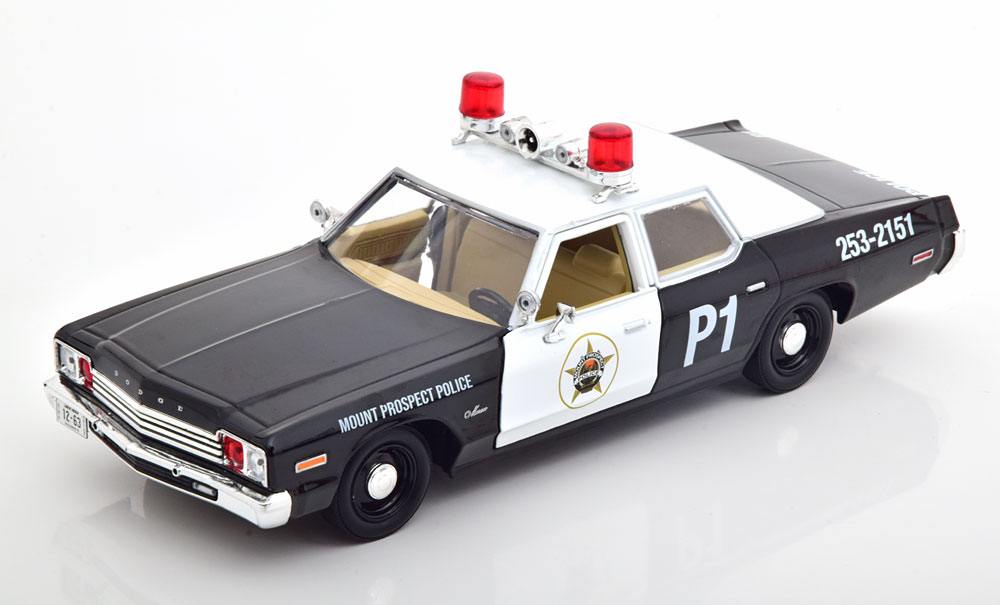 DODGE Monaco Mount Prospect Police (1974), black white