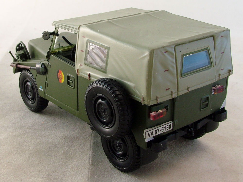 IFA P3 Kubelwagen, серия NVA-Fahrzeuge от Atlas Verlag, хаки