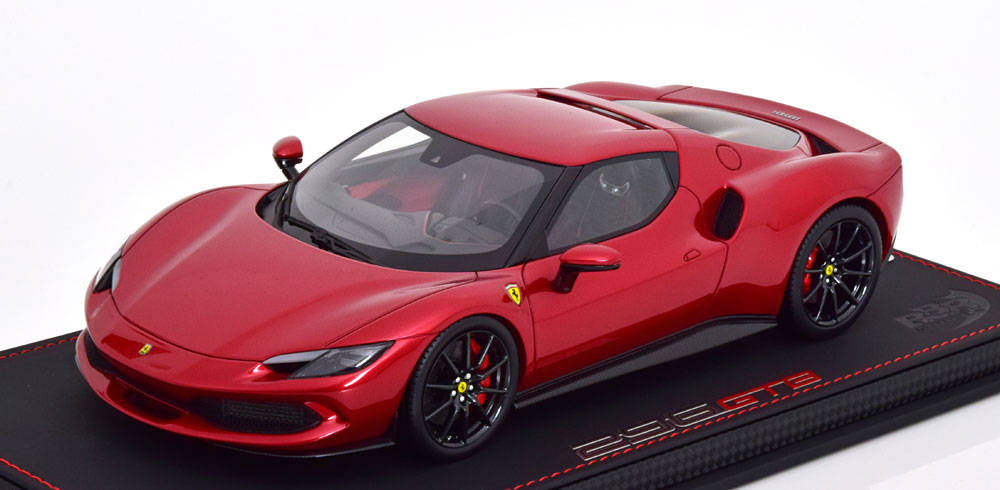 FERRARI 296 GTB, red