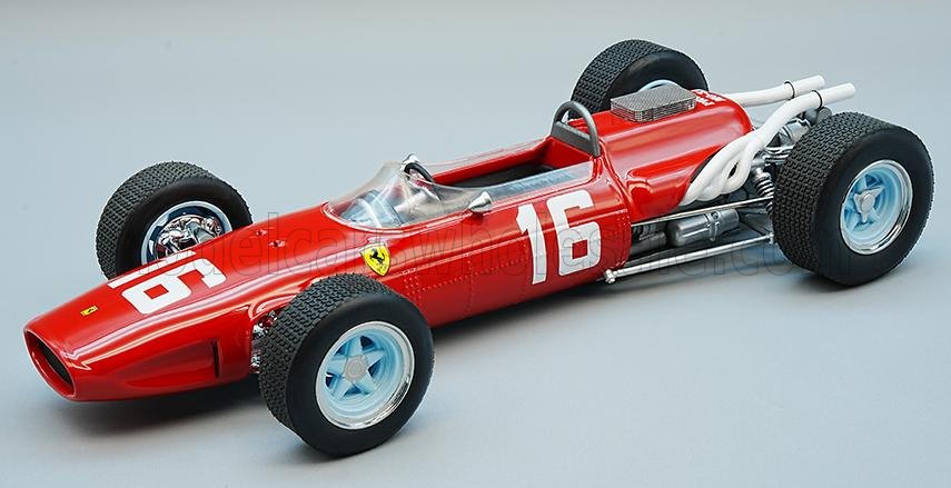 FERRARI F1 246 T81 №16 Monaco Gp (1966) Lorenzo Baldini, Red
