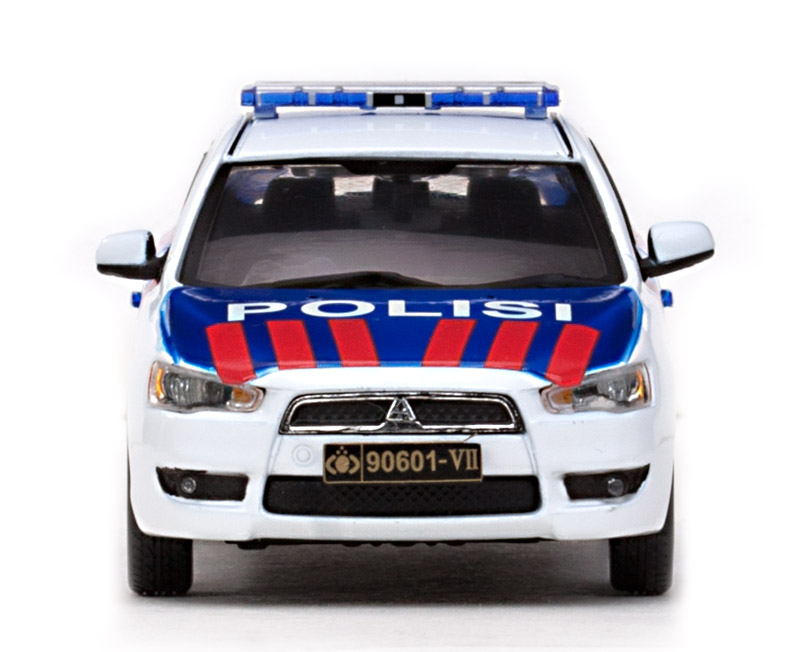 MITSUBISHI Lancer Indonesia Polisi (2009), white