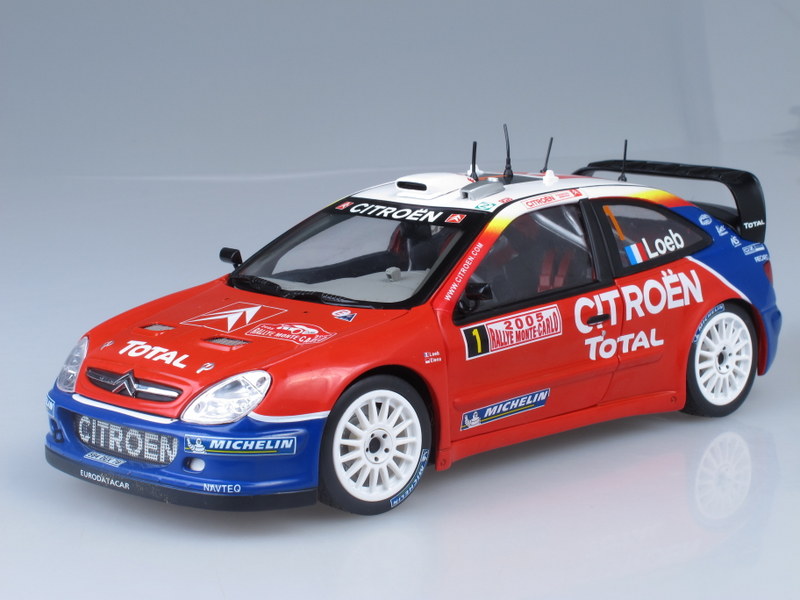 CITROEN Xsara WRC S.Loeb, D.Elena Winner, Rallye Monte Carlo (2005)