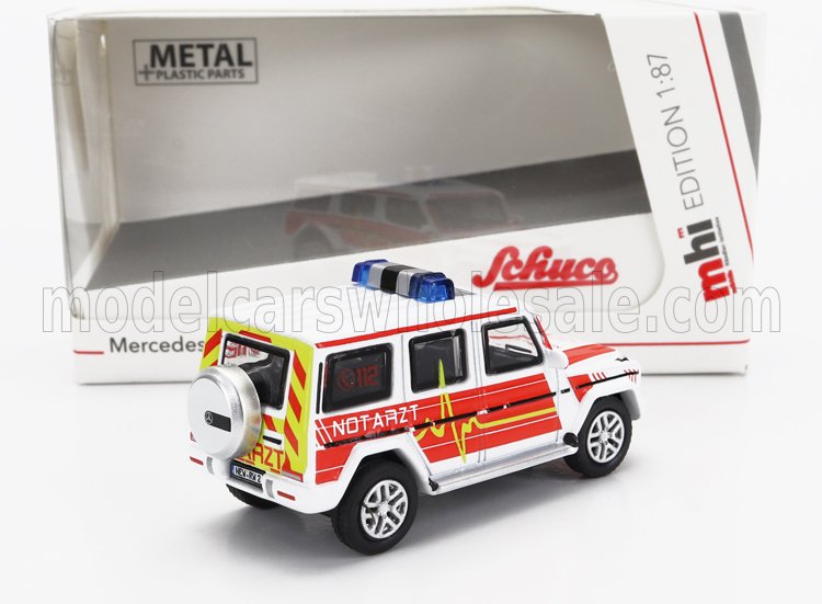 MERCEDES-BENZ G-class Notarzt Police (1995), White Red