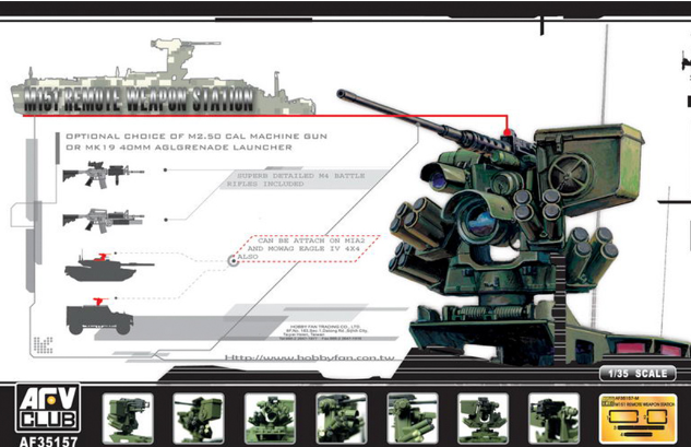 Remote Weapon Station (RWS) for M1126 Icv 'Stryker'
