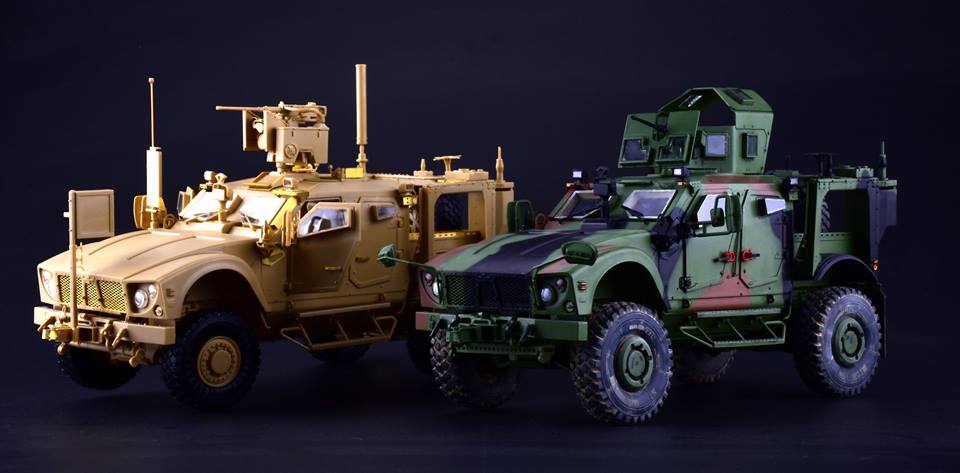 Сборная модель Американский разведывательный бронеавтомобиль M-ATV MRAP ...