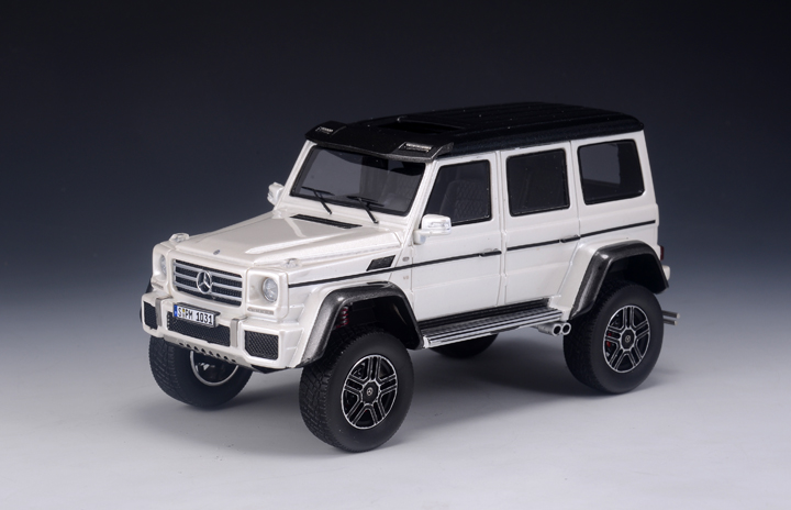 MERCEDES-BENZ G500 4x4 W463 (2015), metallic white