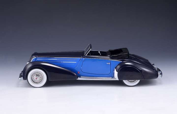 DUESENBERG J Graber Convertible (1934), dark blue / blue