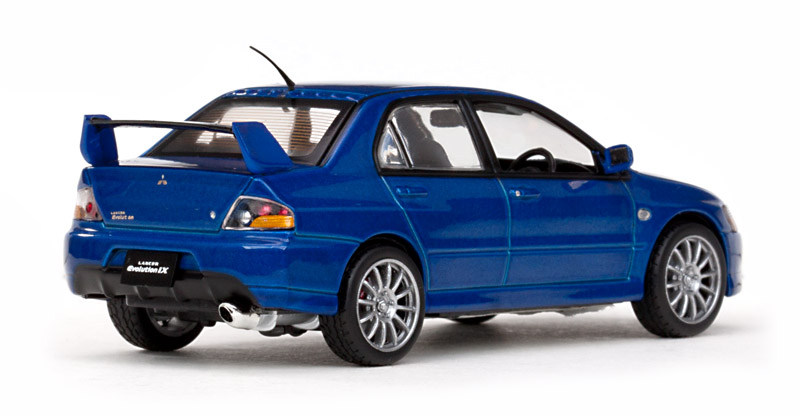 MITSUBISHI Lancer EVO IX, blue
