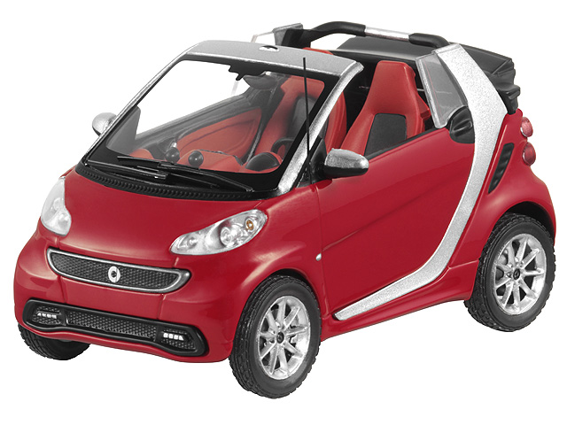 SMART ForTwo Cabriolet Rally A451 (2014), red
