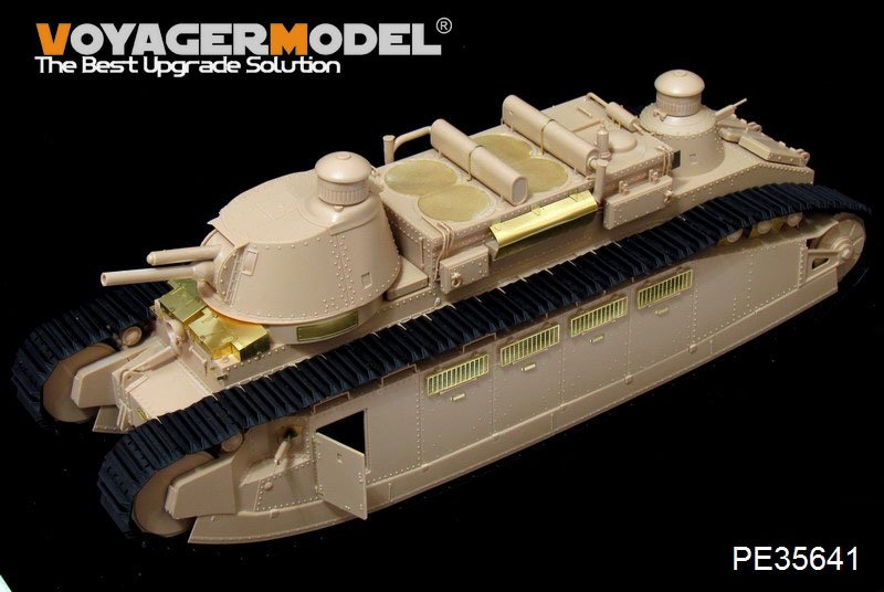 Фототравление WWI French Char 2C Super Heavy Tank