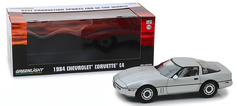 CHEVROLET Corvette C4 1984 Silver Metallic (Vintage Cars “Best ...