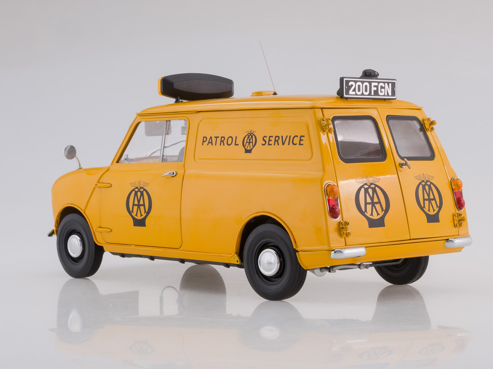 AUSTIN Mini AA Patrol Service Van (1963), yellow