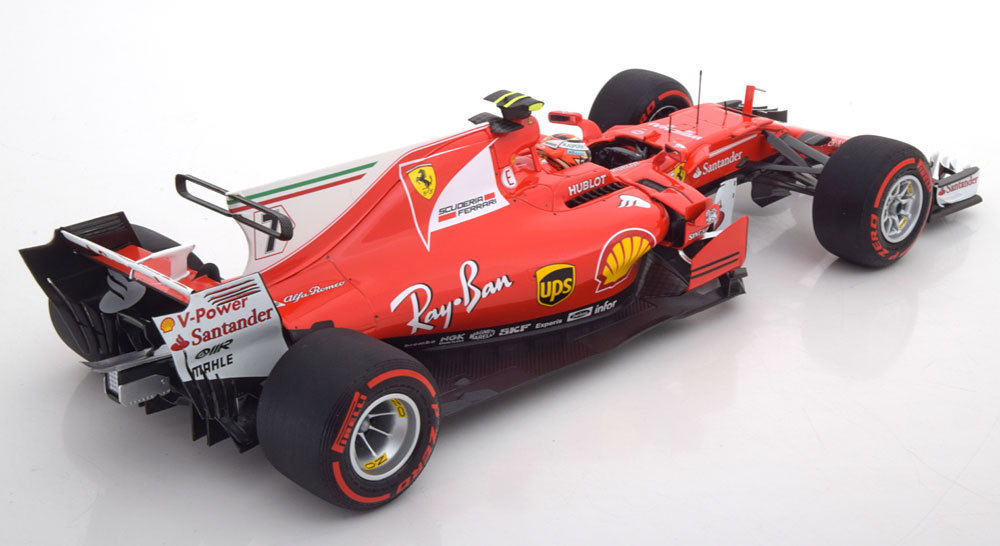 FERRARI SF70-H SCUDERIA FERRARI KIMI RÄIKKÖNEN 2ND PLACE GP MONACO 2017