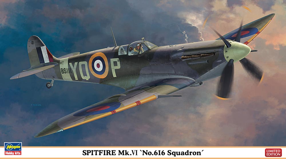 Сборная модель Supermarine Spitfire Mk.VI 616 Squadron