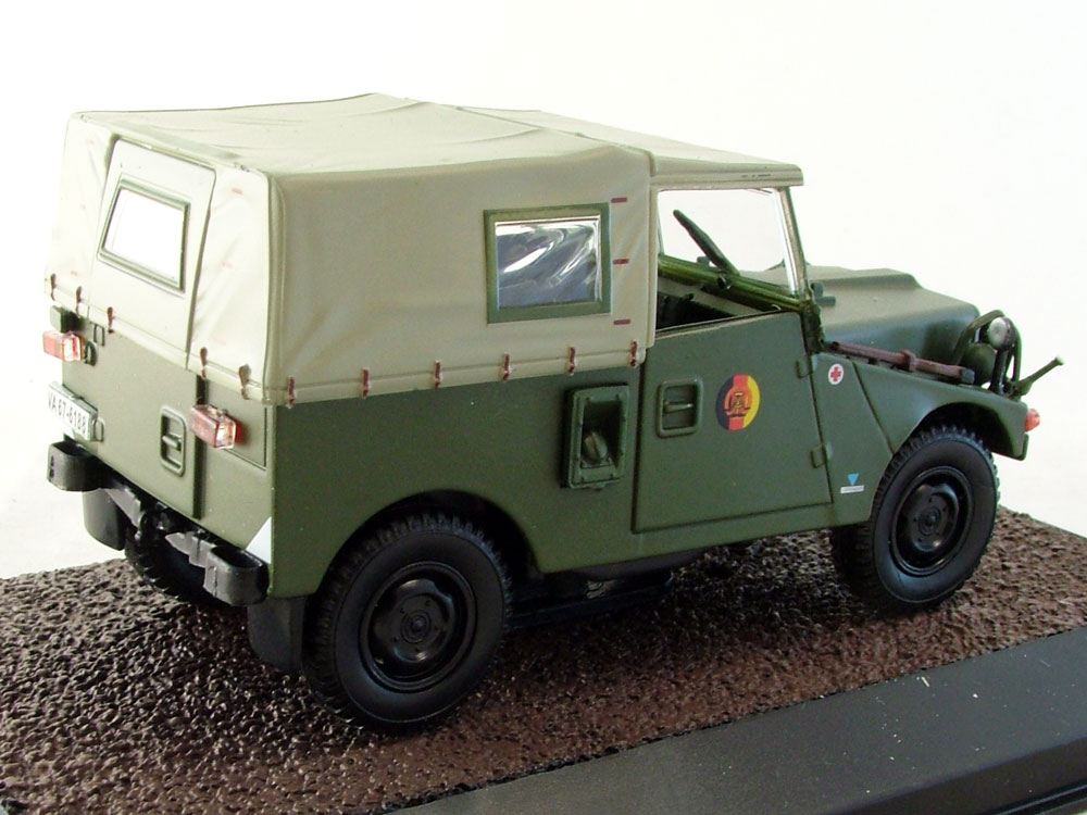 IFA P3 Kubelwagen, серия NVA-Fahrzeuge от Atlas Verlag, хаки