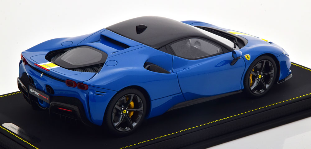 FERRARI SF90 Stradale (2019), blue yellow
