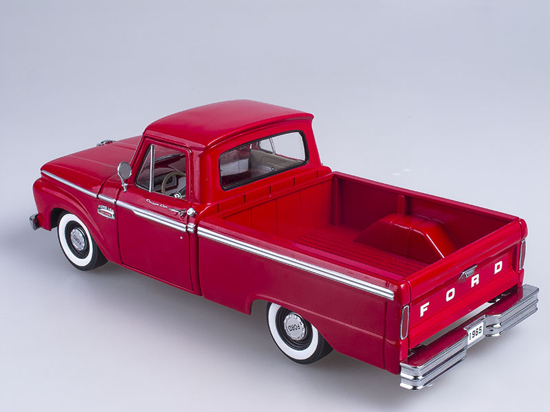 FORD F-100 Custom Cab Pickup (1965), rangoon red