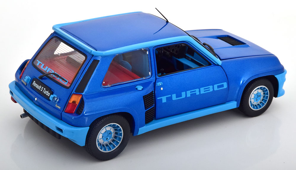 RENAULT 5 Turbo (1981), blue metallic light blue