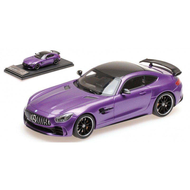 Mercedes AMG GT R 2017 purple metallic