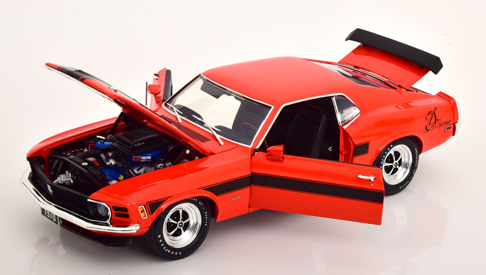 FORD Mustang Boss Mach 1 Sidewinder (1970), light red/ black