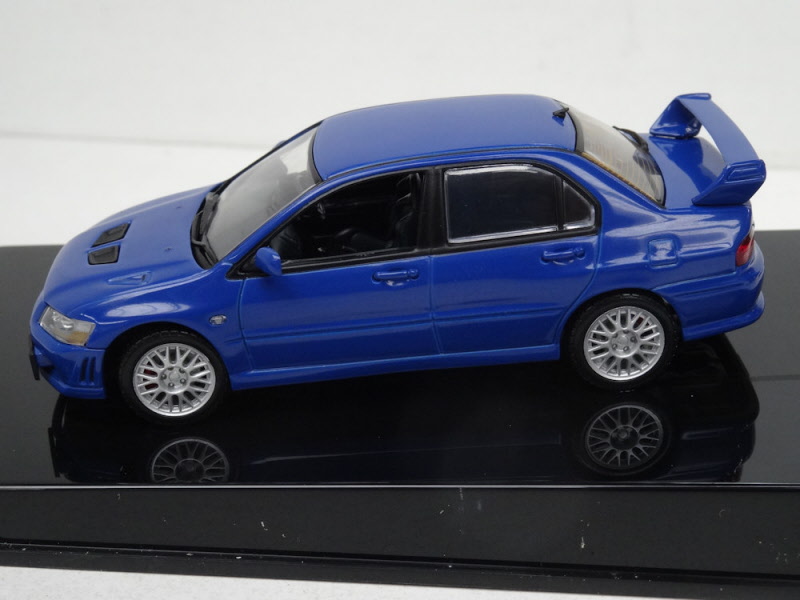 MITSUBISHI Lancer Evo VII Street Car (2001), blue