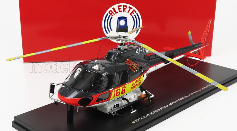 AEROSPATIALE As 350 Ecureuil Helicopter Sdis 66 Sapeurs Pompiers (1979 ...