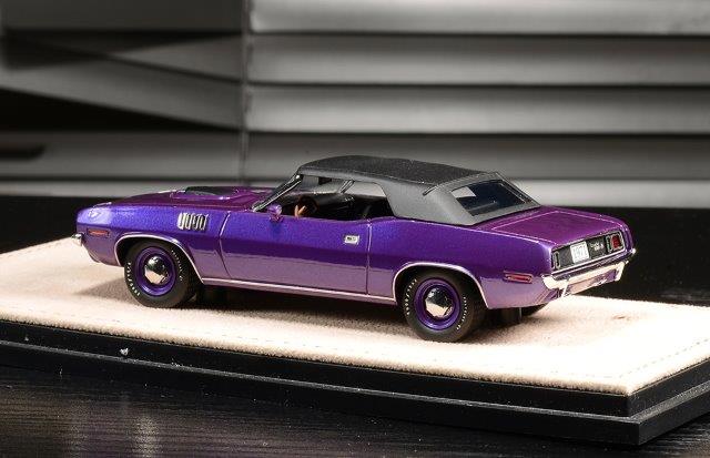 PLYMOUTH Hemi Cuda Convertible (закрытый) (1971), Violet Metallic