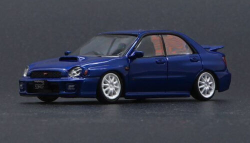 SUBARU Impreza WRX LHD (2001) with Extra Wheels, blue