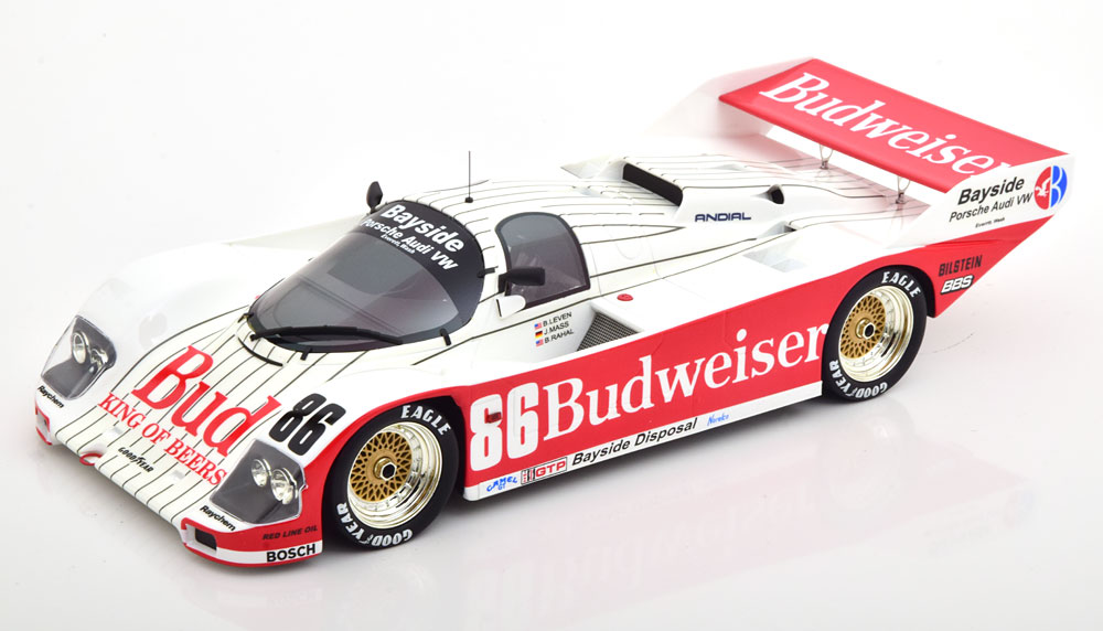 PORSCHE 962 Winner 12h Sebring Leven/Mass/Rahal (1987) Budweiser