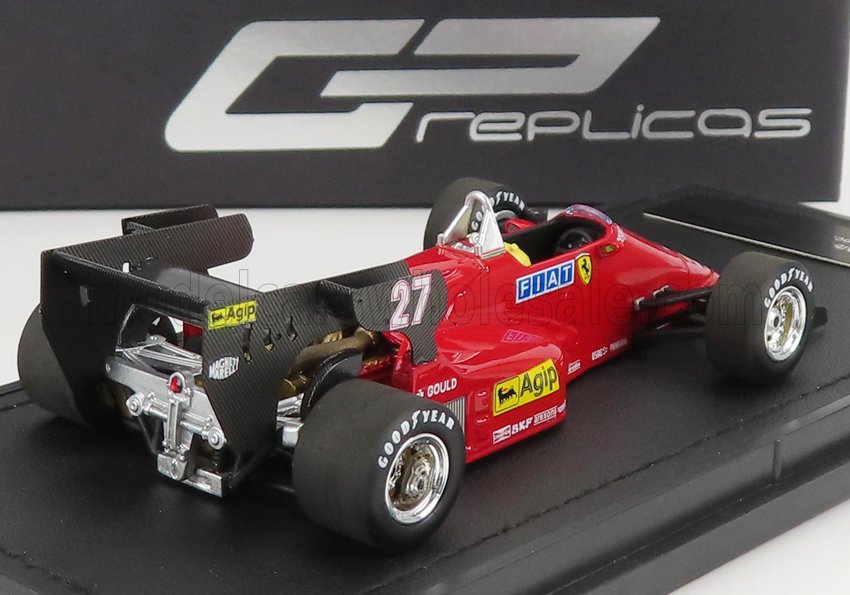 FERRARI F1 126c4 №27 Season (1984) M.Alboreto, Red