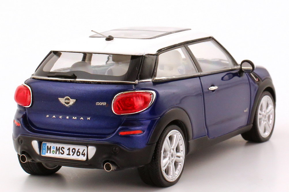 MINI Paceman Cooper S ALL4 R61, starligh-blue met / white roof