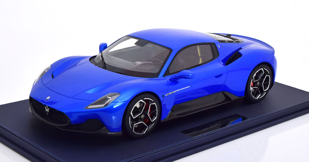 MASERATI MC20 (2020), blue-metallic