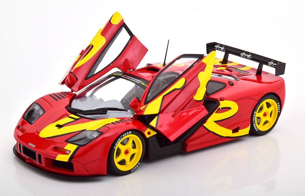 MCLAREN F1 GTR (1996), rot/gelb