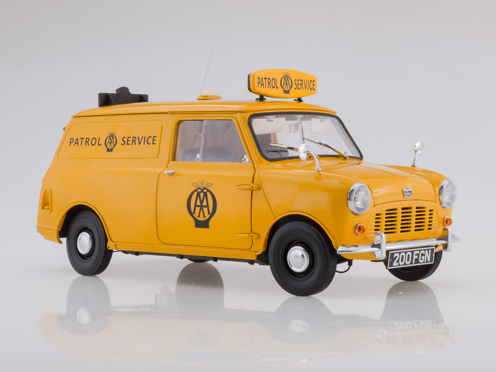 AUSTIN Mini AA Patrol Service Van (1963), yellow